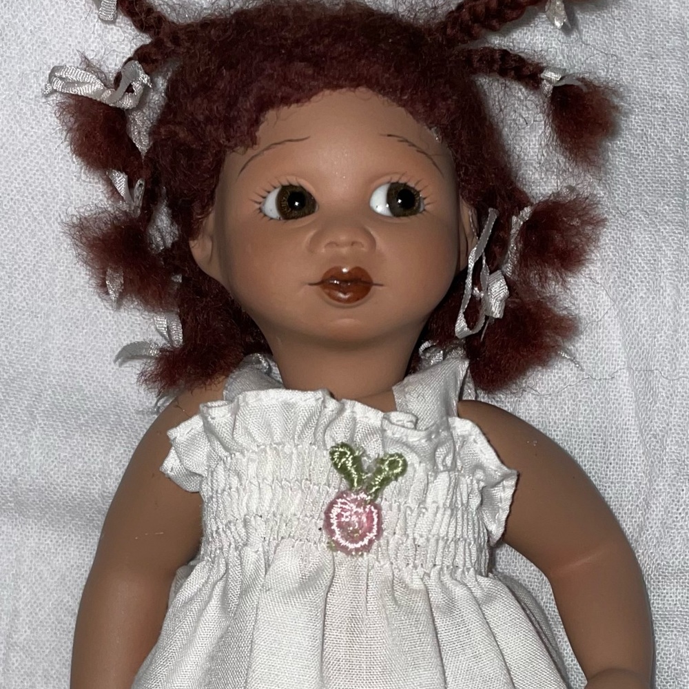 Vintage Gail Mc Cardle Porcelain African American Dol… - Gem